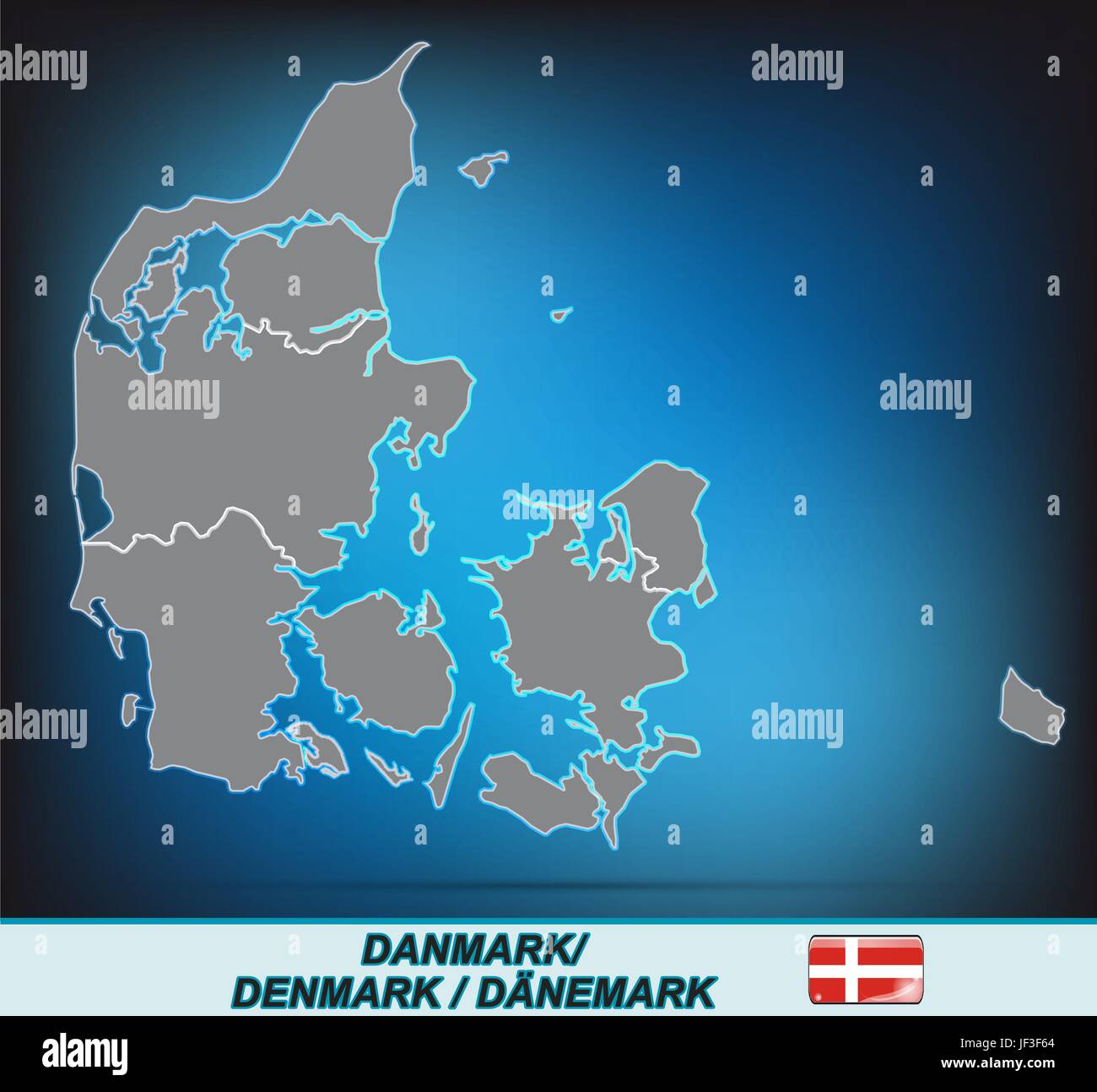 denmark, card, atlas, map of the world, map, model, design, project ...