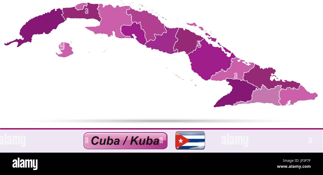 map of cuba Stock Vector Image & Art - Alamy