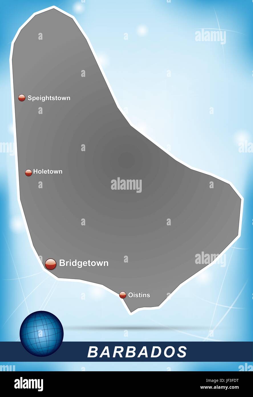 barbados maps facts world atlas