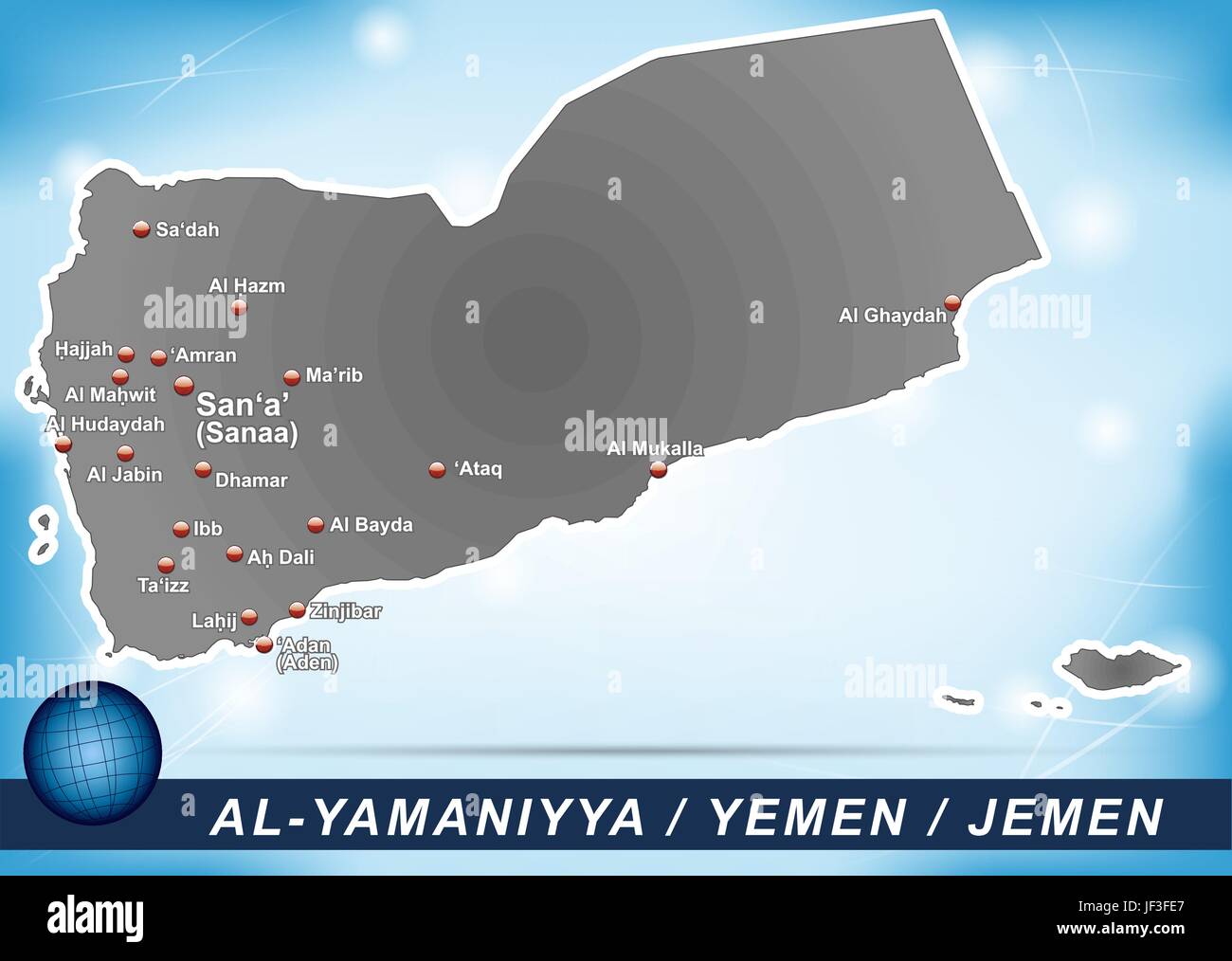 Jemen Stock Vector Images - Alamy