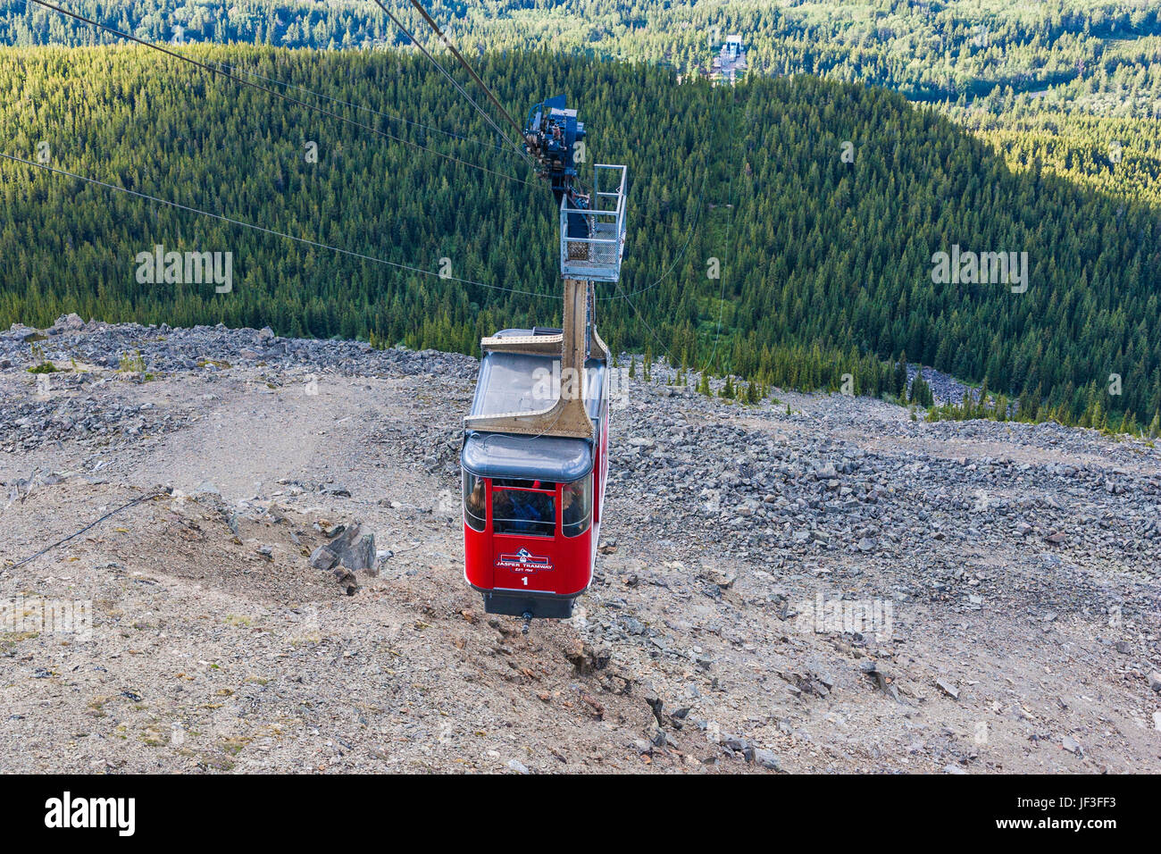 Jasper cable car hi-res stock photography and images - Alamy