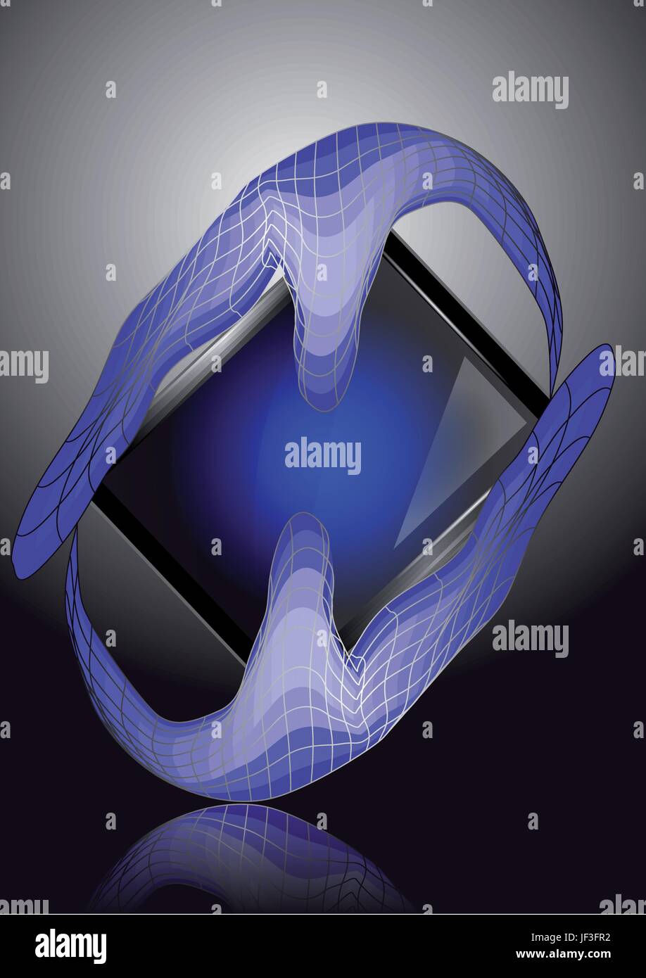 Laptop notebook computers computer chat Stock Vector Images - Alamy