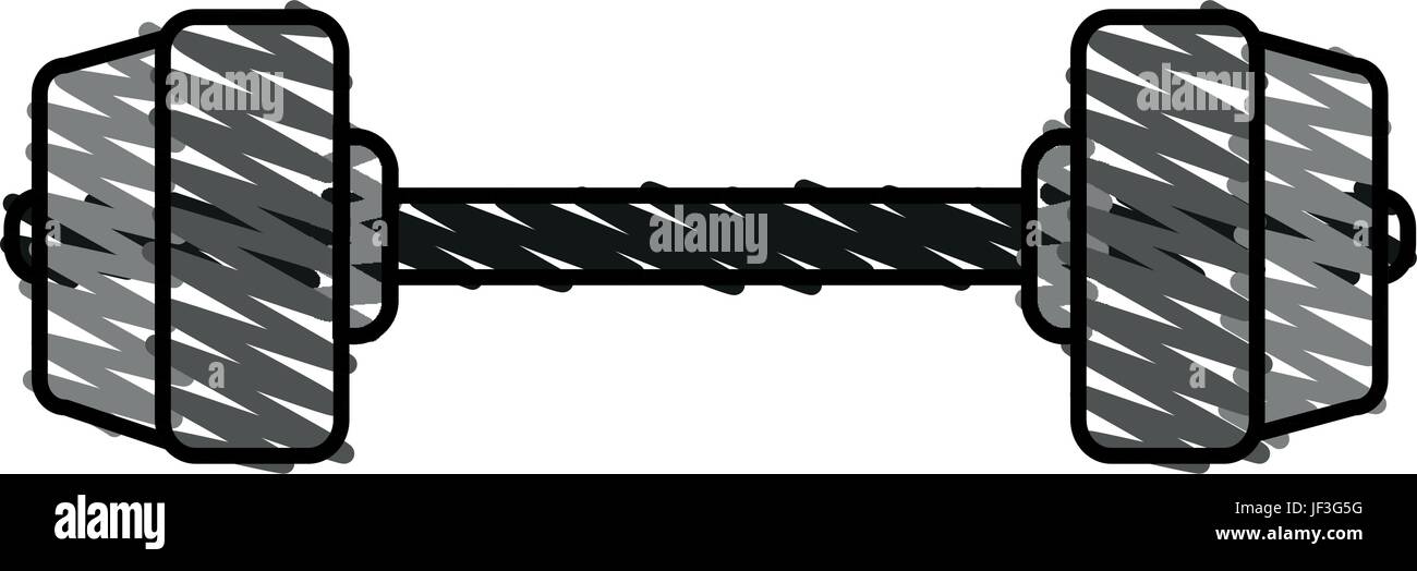 Barbell vector illustration Stock Vector Image & Art - Alamy