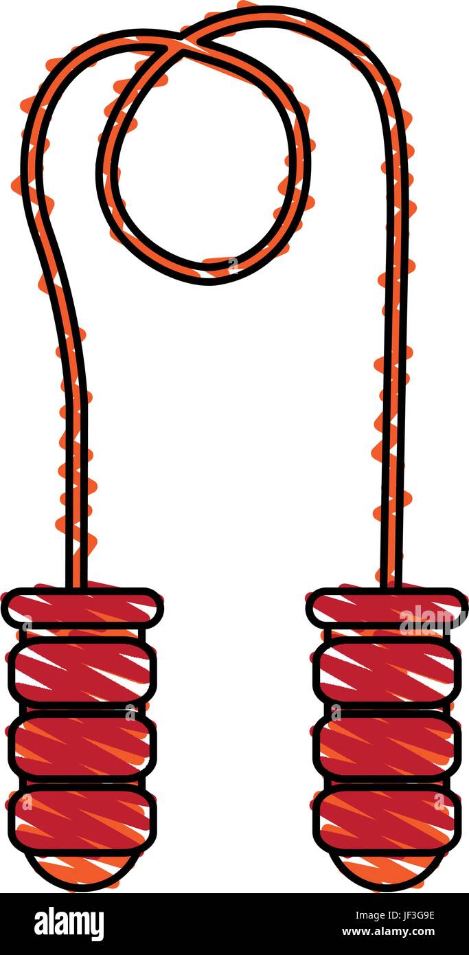Jump rope vector illustration Stock Vector Image & Art - Alamy