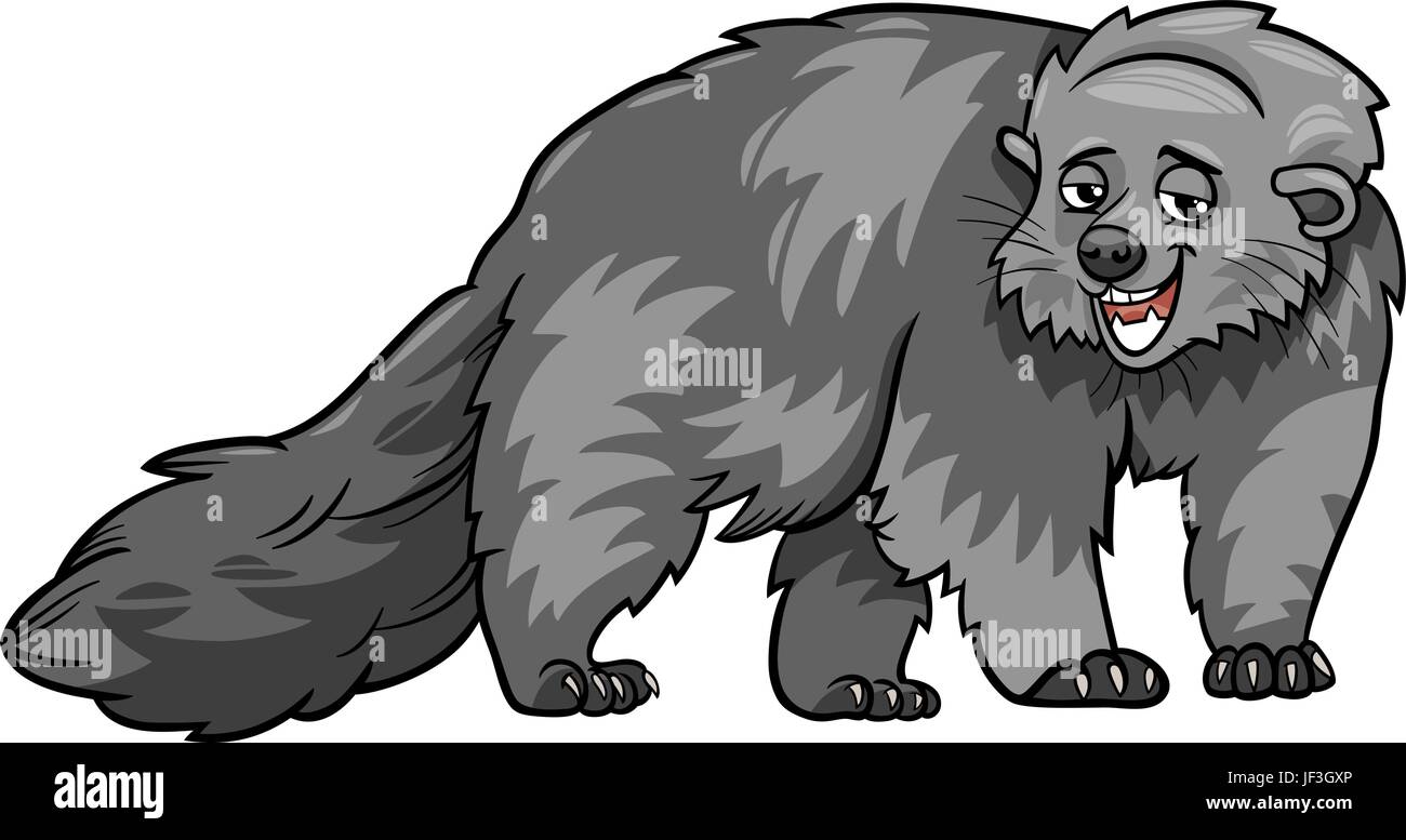 Binturong illustration Stock Vector Images - Alamy