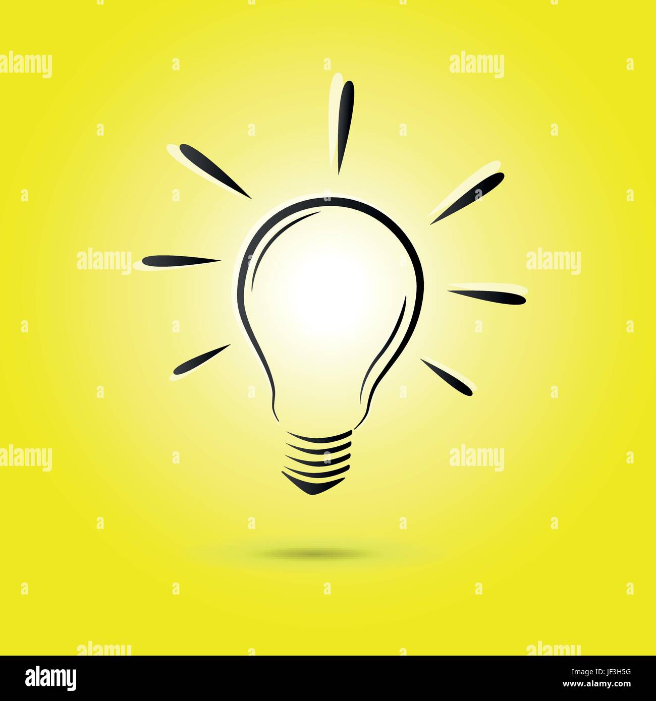 Project idea icon image Stock Vector Images - Alamy