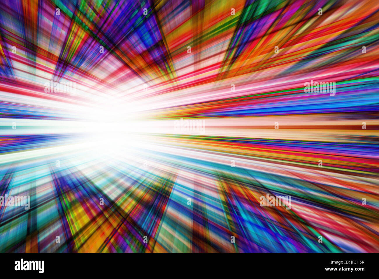 Dynamic colourful converging lines background Stock Photo - Alamy