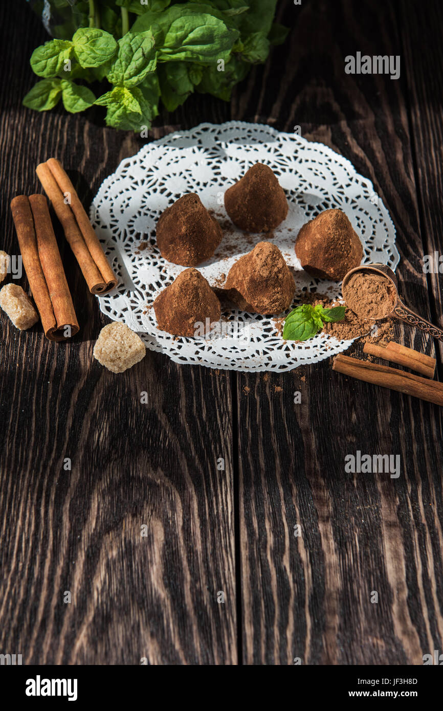 pyramid shape chocolate candies Stock Photo - Alamy