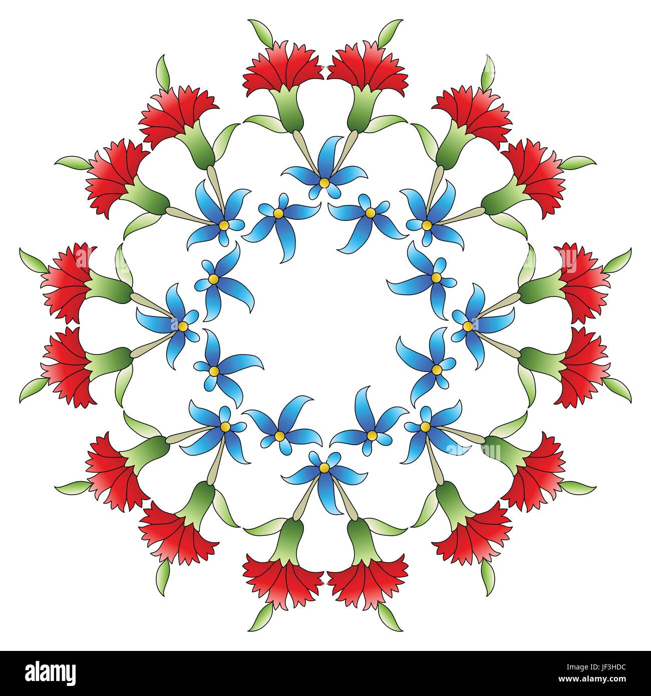 Red clove Stock Vector Images - Alamy