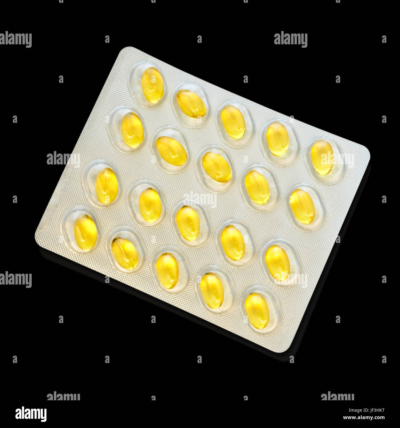 Fish oil pills hi-res stock photography and images - Alamy