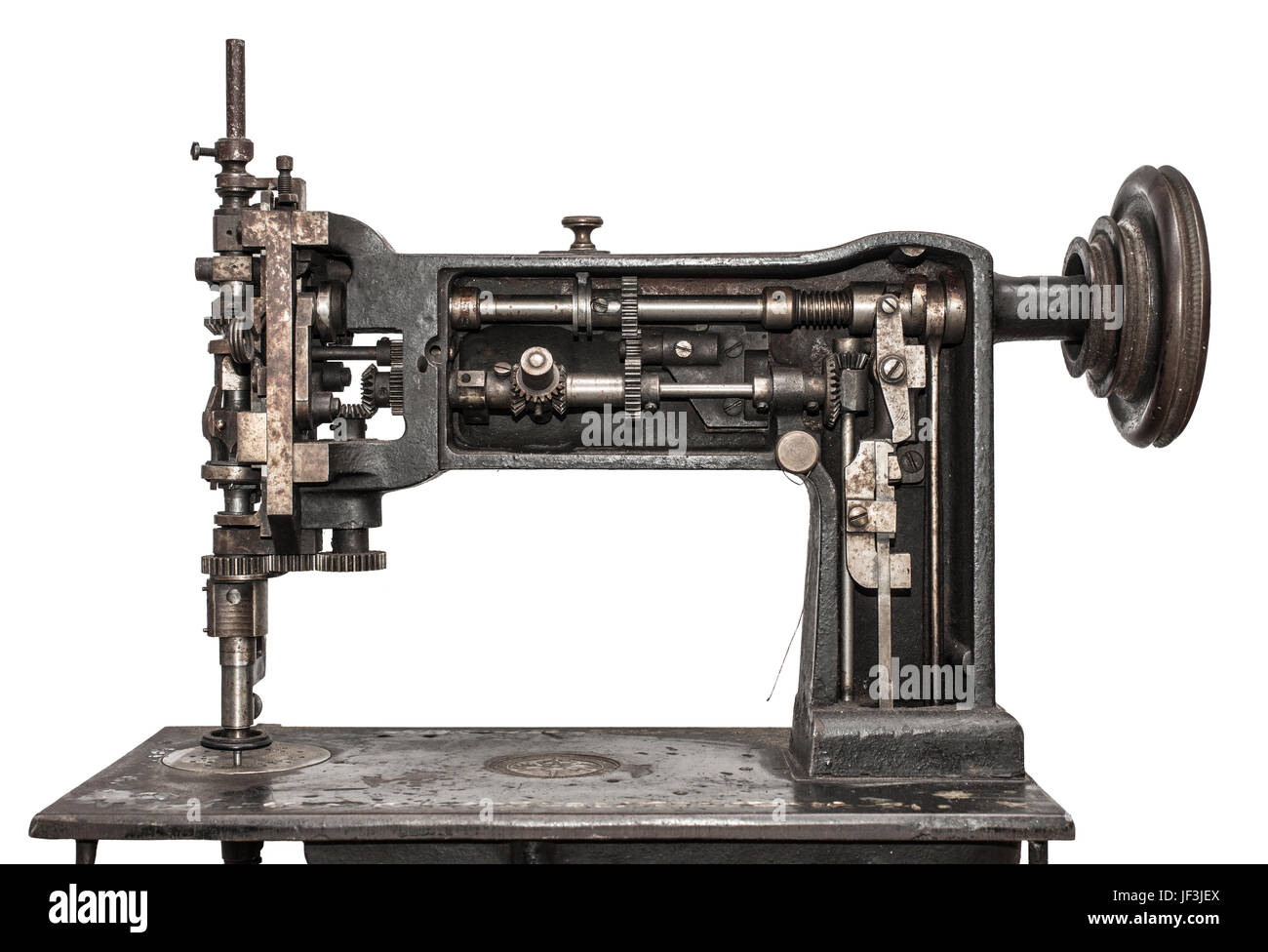 Vintage sewing machine Stock Photo - Alamy