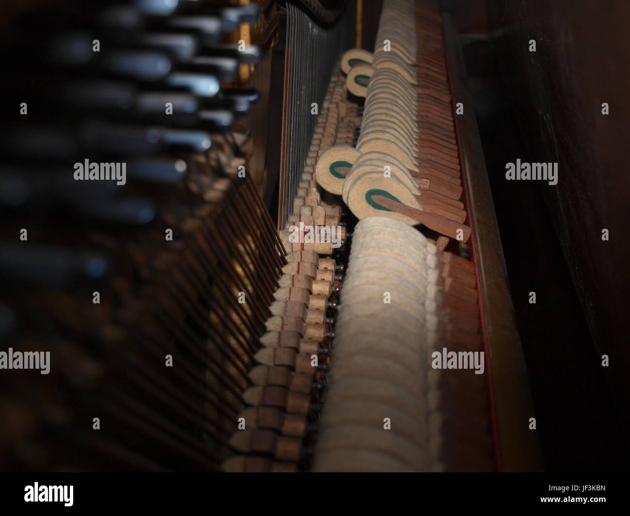 Inside piano hi-res stock photography and images - Alamy