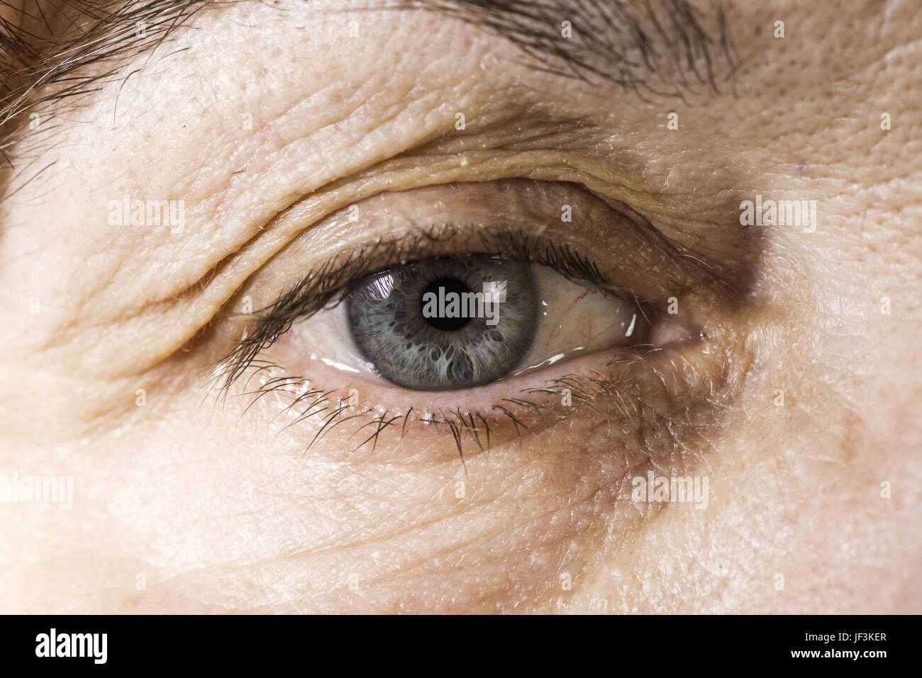 Close up old women eye Stock Photo - Alamy