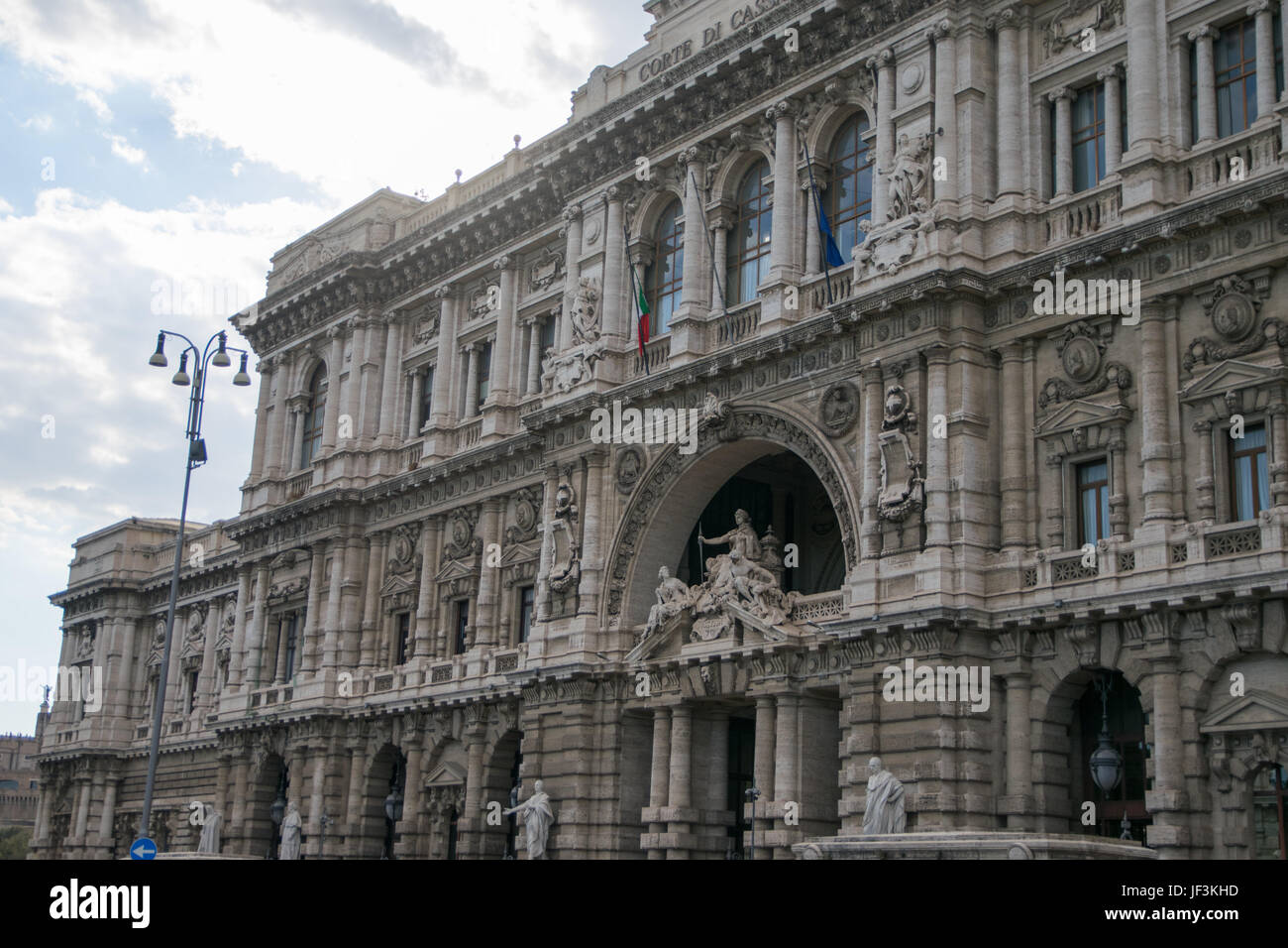 Italian Palace of Justice in Rome, Italy Stock Photo - Alamy
