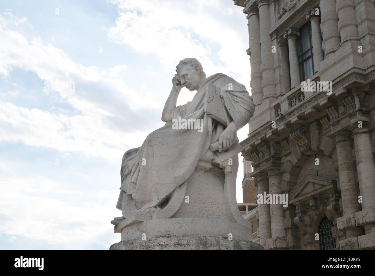 Italian Palace of Justice in Rome, Italy Stock Photo - Alamy