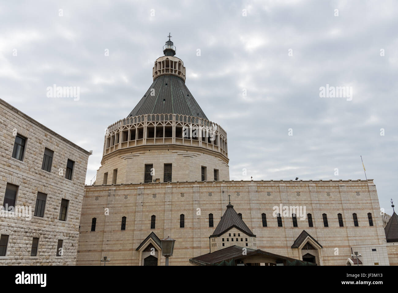 Basilica of the Annunciation in Nazareth, Israel Stock Photo - Alamy