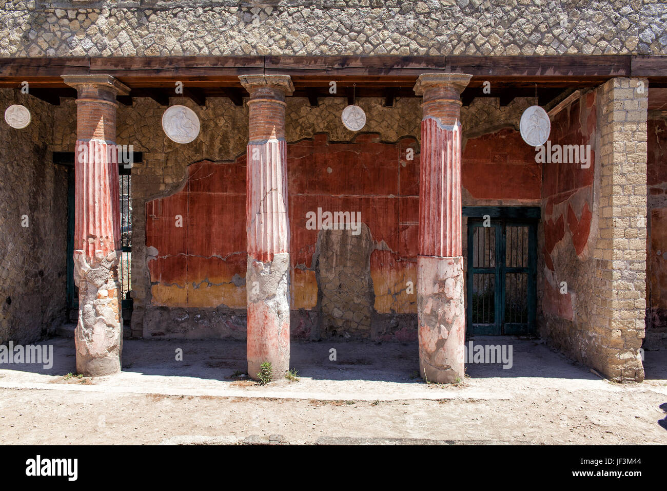 Ercolano unesco world heritage site Stock Photo - Alamy