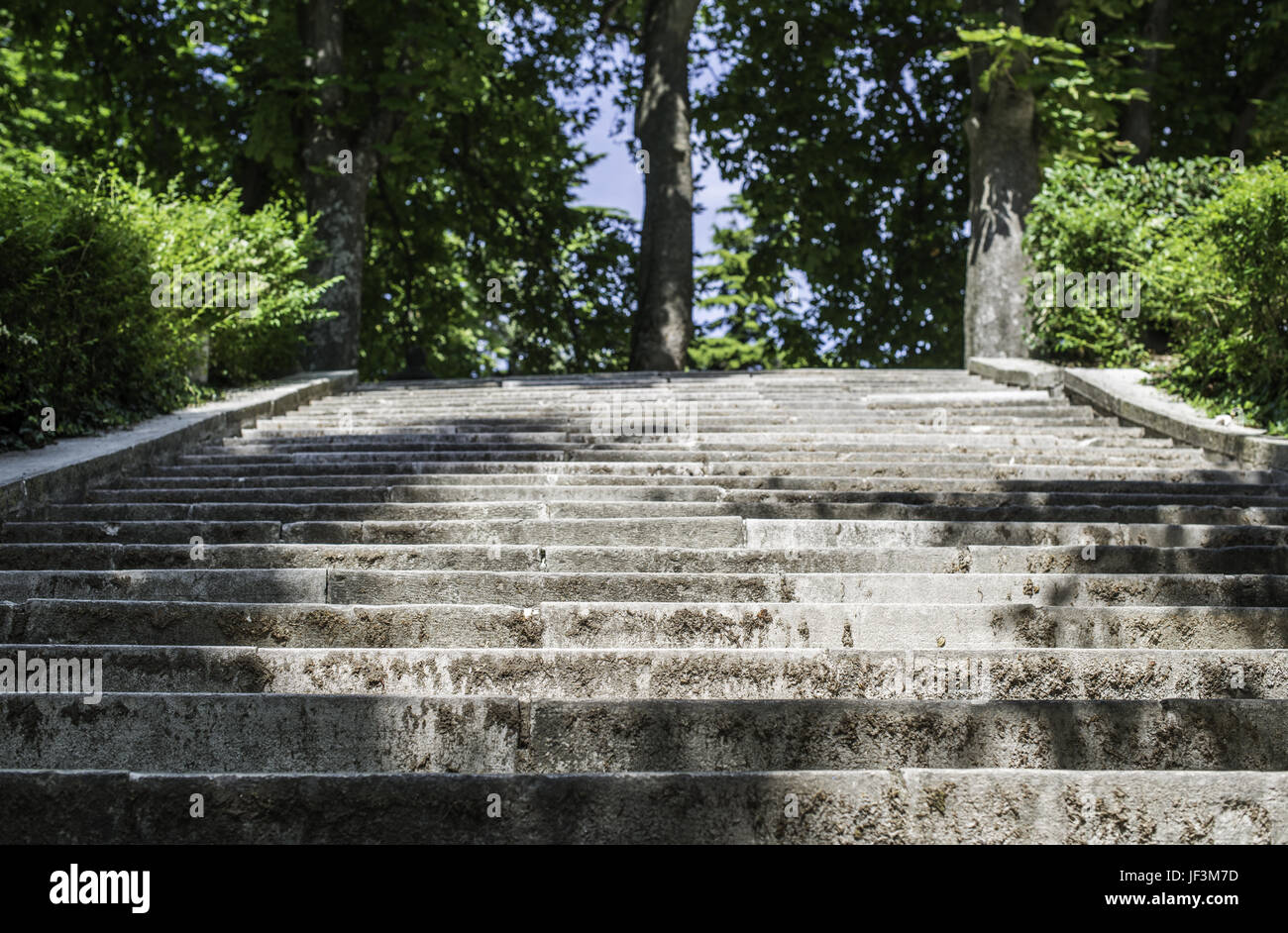 Stairs in the Park Stock Photo - Alamy