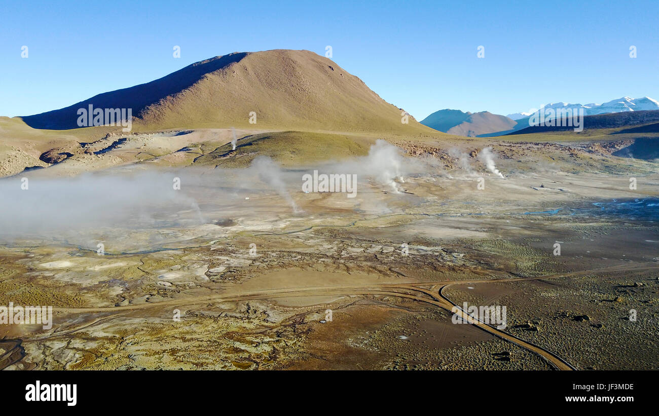 Geysers del Tatio at the Atacama desert, Chile Stock Photo - Alamy