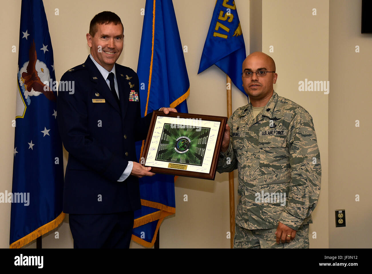 Air Force Col. Shawn Bratton, 175th Cyberspace Operations Group ...