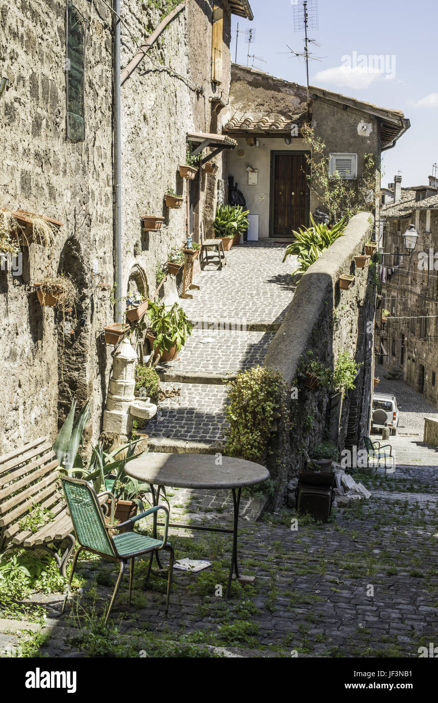 Traditional Italian homes Stock Photo - Alamy
