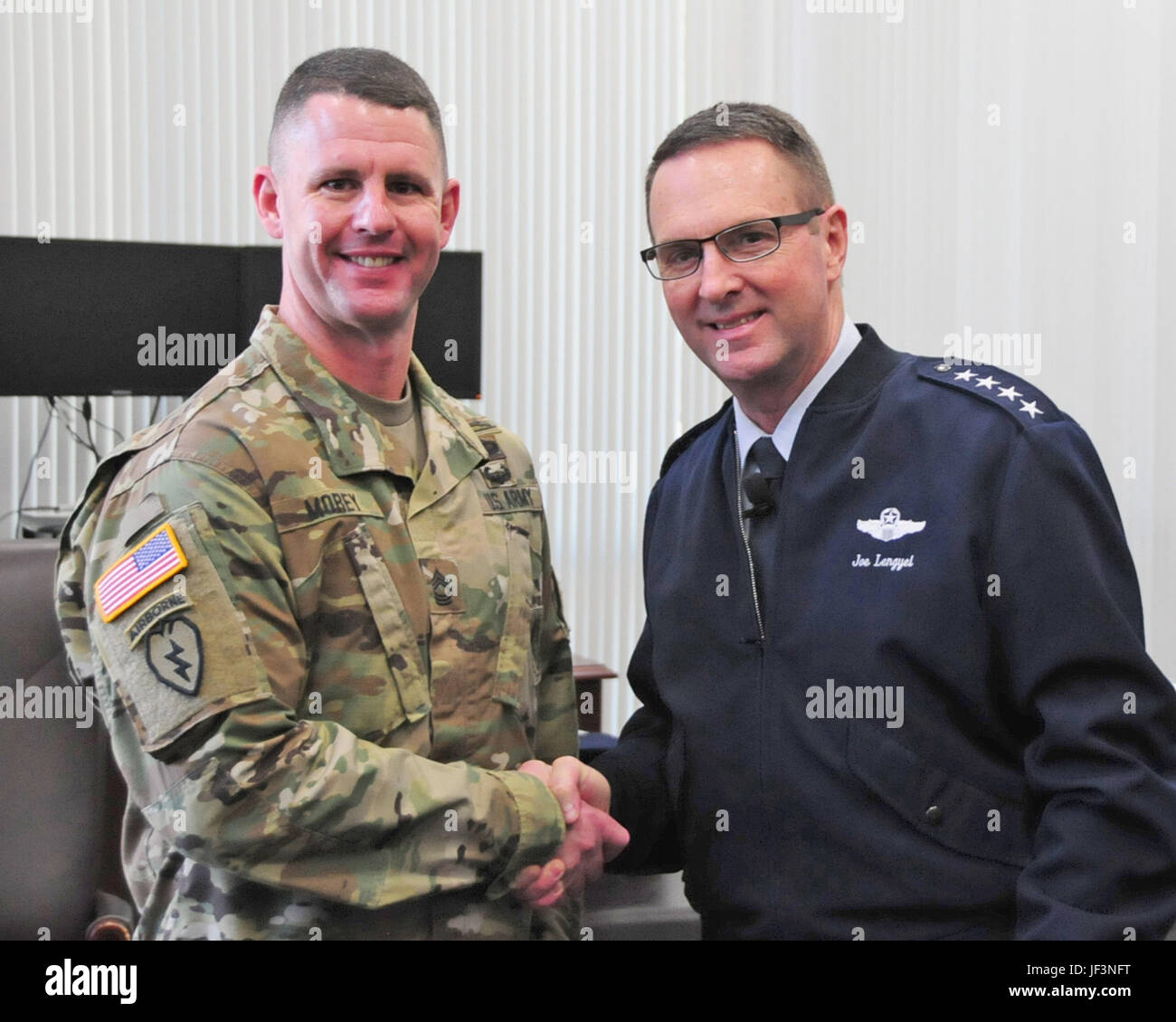 Inspector general army national guard hi-res stock photography and ...