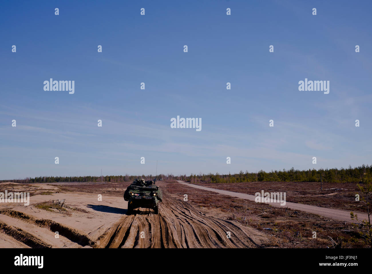 U.S. Soldiers of Apache Troop, 1st Squadron, 2nd Cavalry Regiment ...
