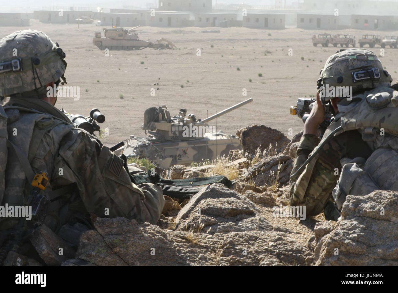 Two 2nd Armored Brigade Combat Team, 1st Infantry Division, Soldiers ...