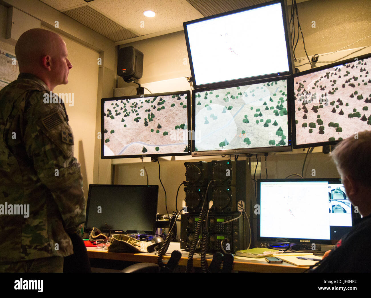 U.S. Army Sgt. 1st Class Brandon Hatchell, a military police platoon ...