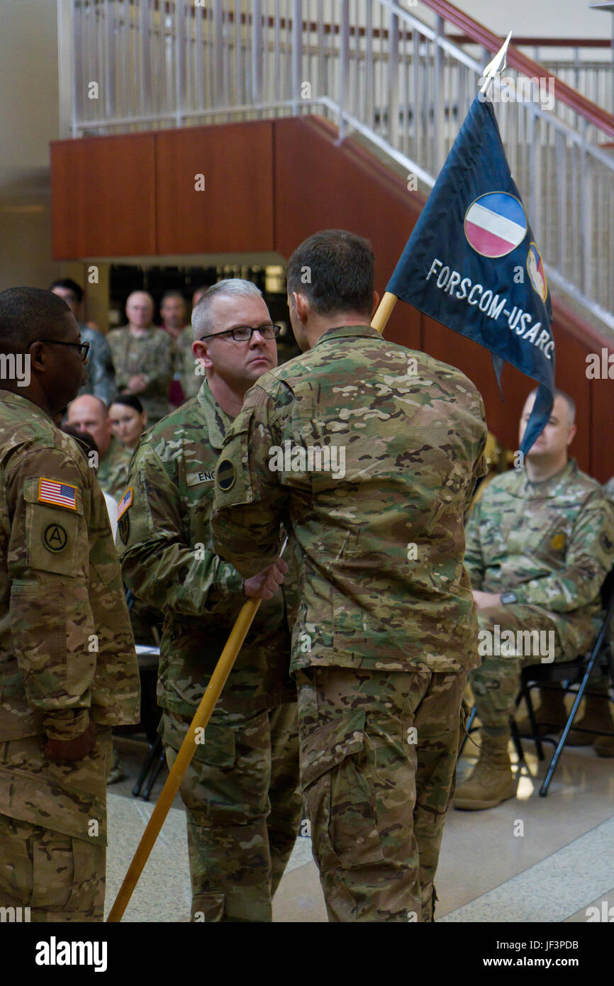 FORSCOM-USARC Headquarters held a Change of Command ceremony at Fort ...