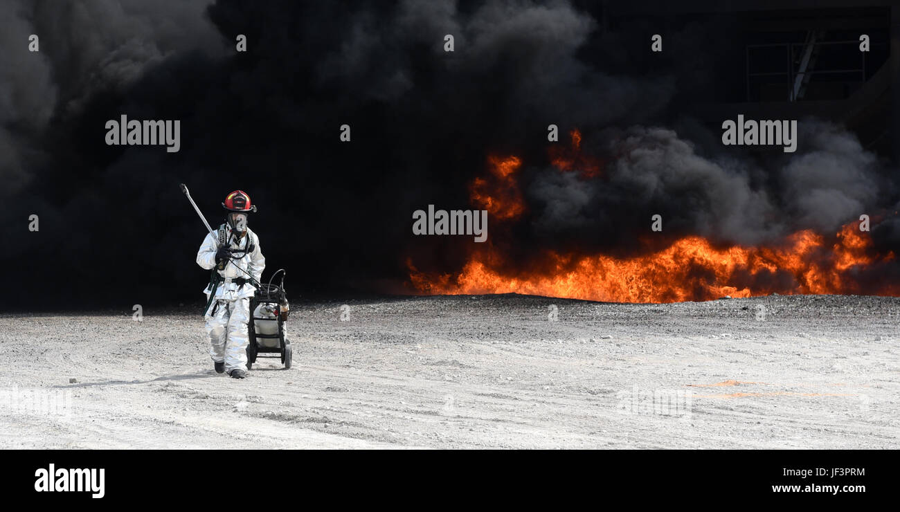 U.S. Air Force Staff Sgt. Nathan Silk, a 823rd REDHORSE Detachment 1 ...