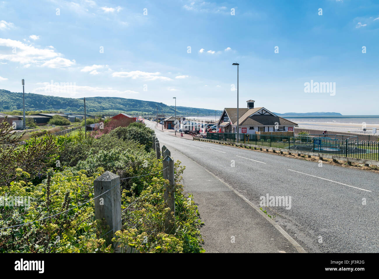 Abergele pensarn promenade cafe hi-res stock photography and images - Alamy