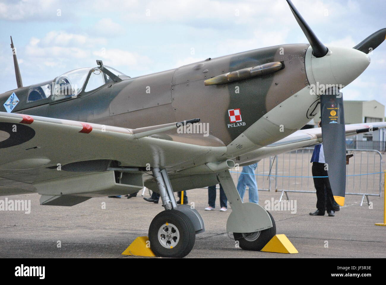 Close up and detail shots of Supermarine Spitfire Stock Photo - Alamy