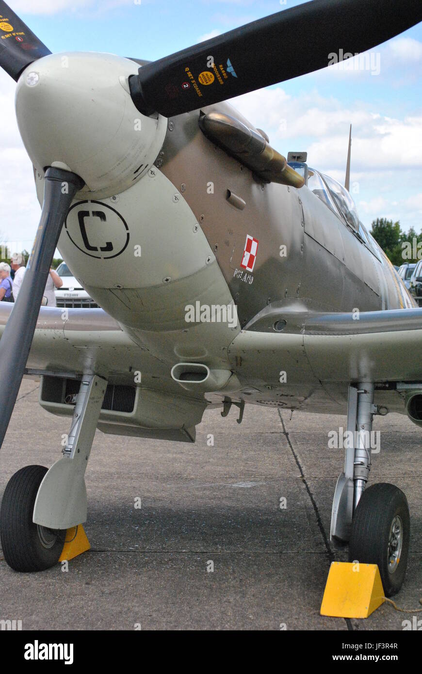 Close up and detail shots of Supermarine Spitfire Stock Photo - Alamy