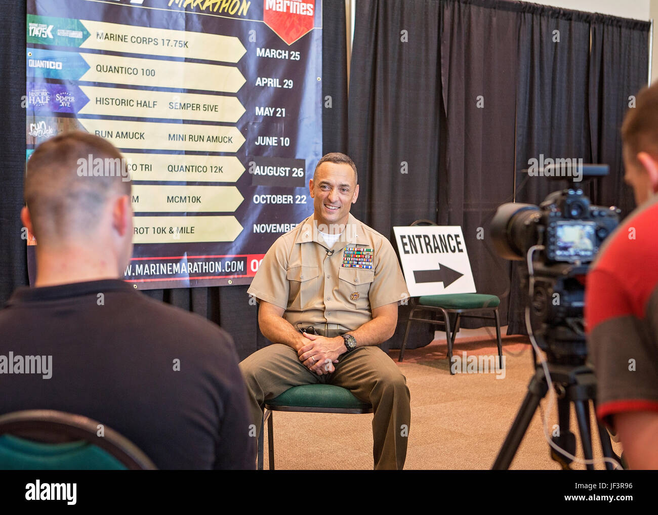 U.S. Marine Corps Col. Joseph M. Murray, commanding officer, Marine ...