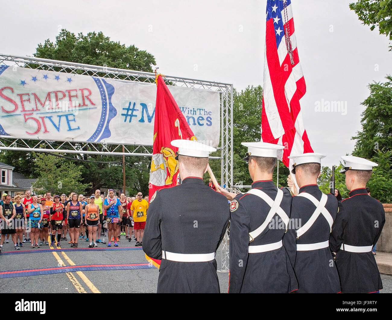 High school flag corps hi-res stock photography and images - Alamy