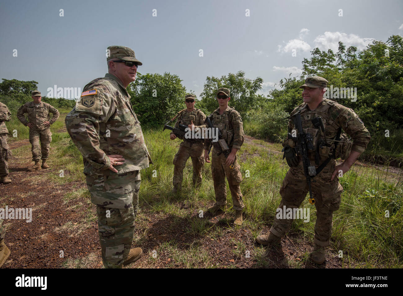 Brig. Gen. Kenneth H. Moore, Jr. deputy commanding general for U.S ...