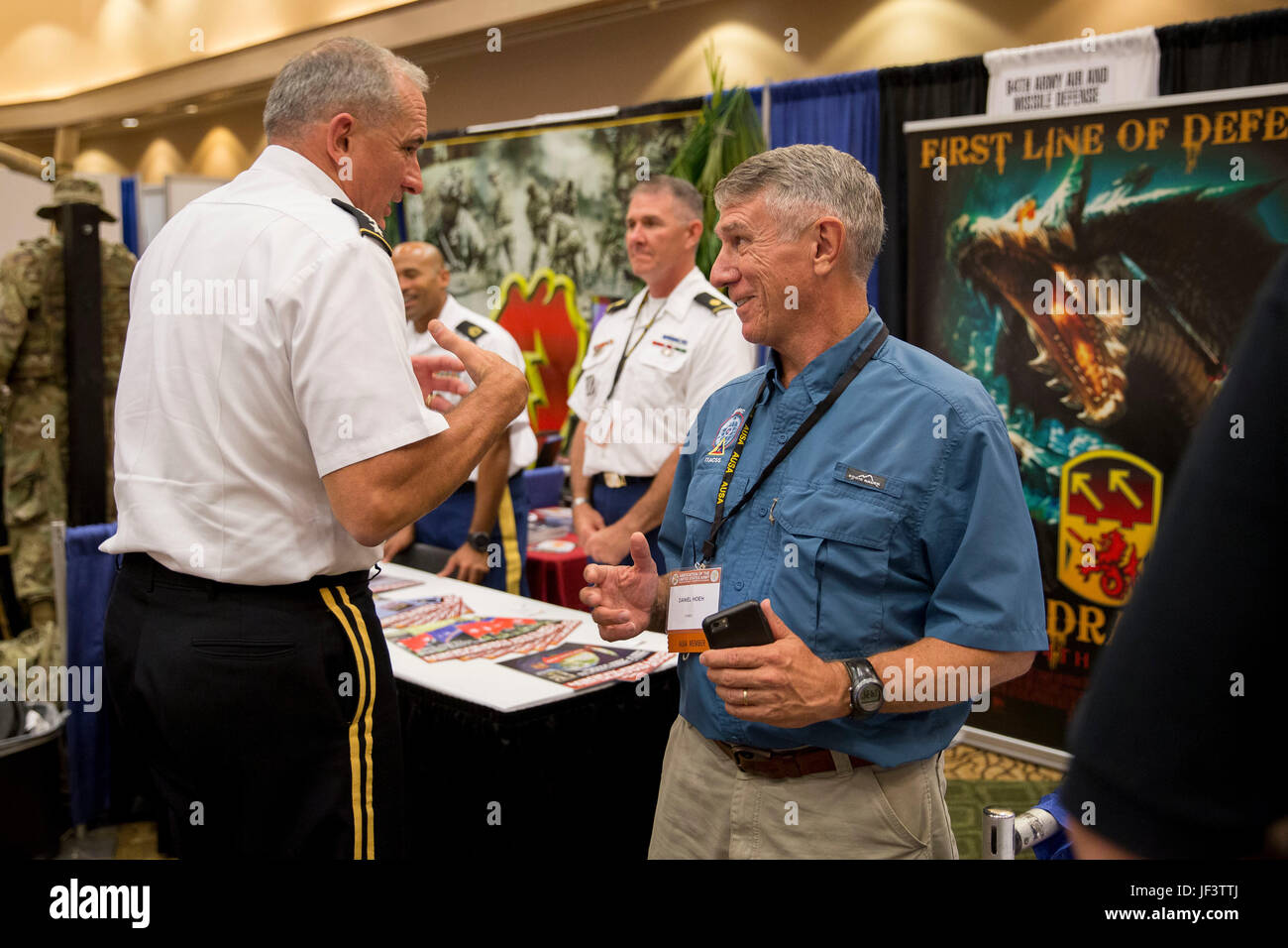 Gen. Robert Brown, U.S. Army Pacific commanding general discusses with ...