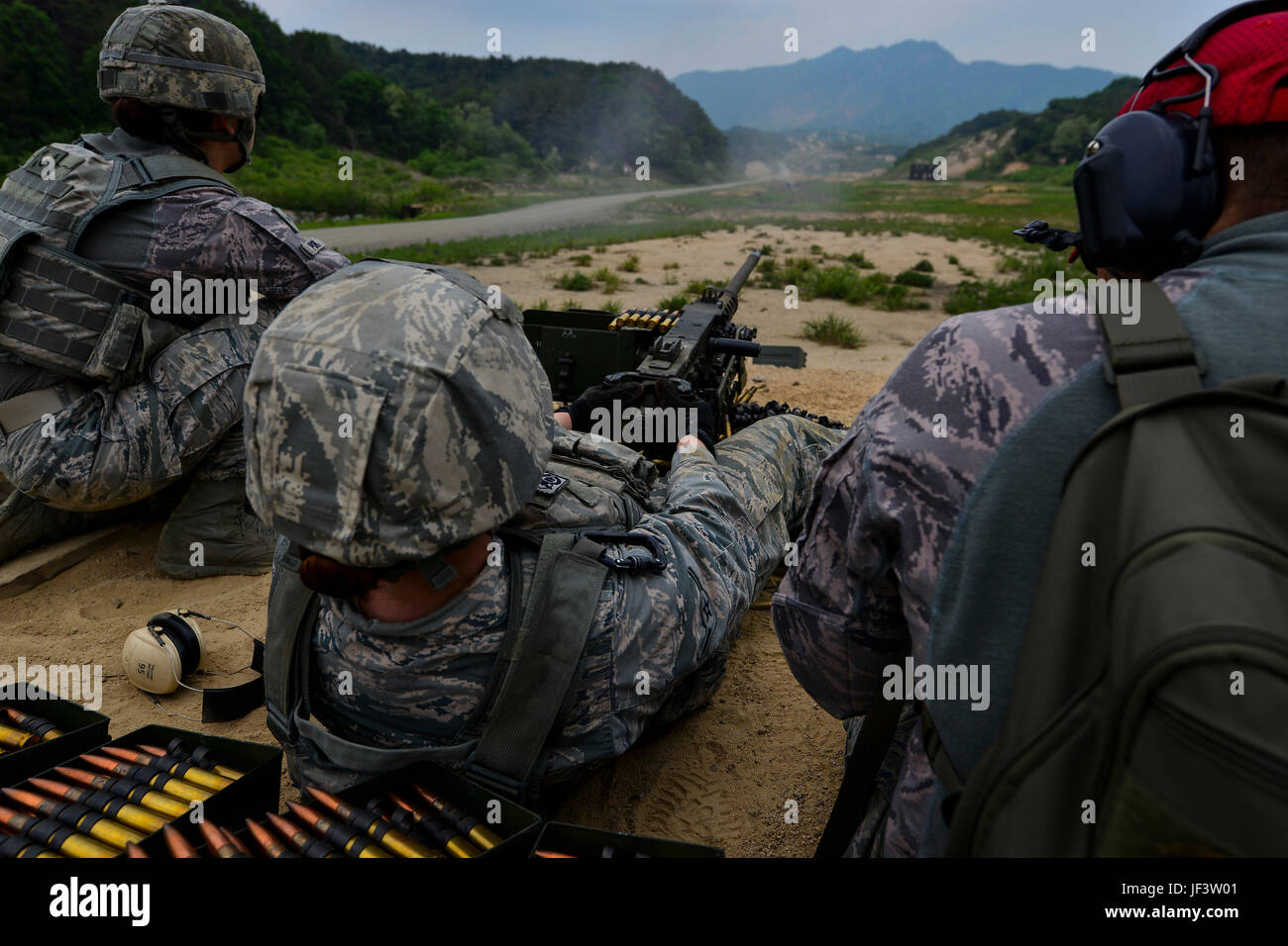 U.S. Air Force Airman Rebecca Nanninga, 51st Security Forces Squadron ...
