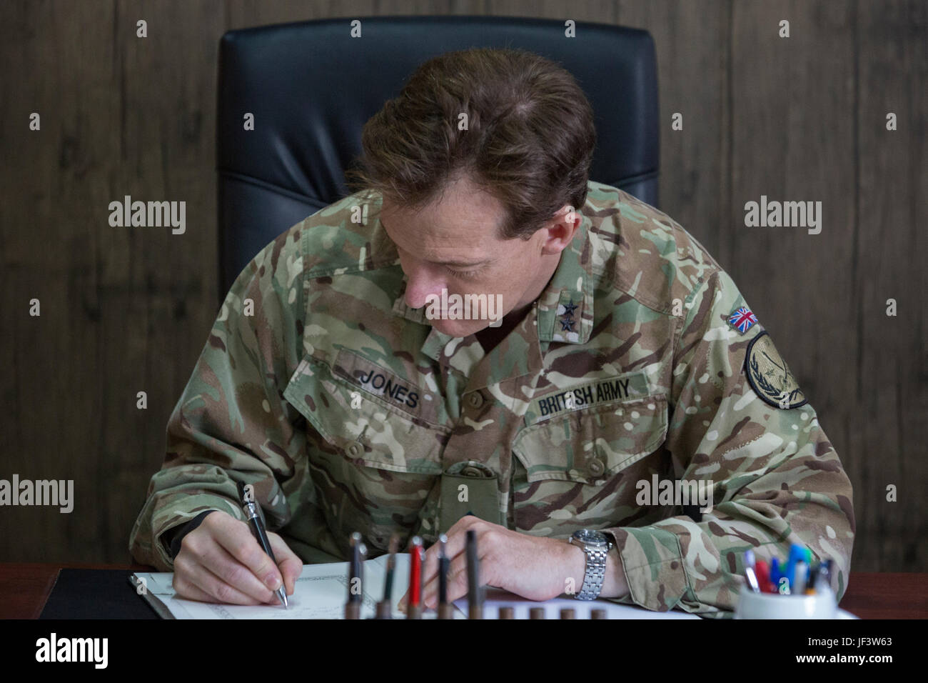 U.K. Maj. Gen. Rupert Jones, Deputy Commander – Strategy and Support ...