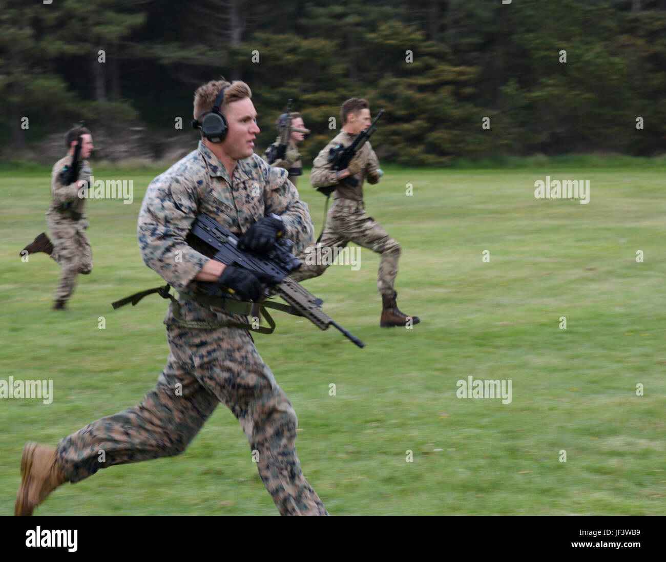 U.S. Marine Corps Sgt. Joshua Godrey, foreign weapons instructor ...
