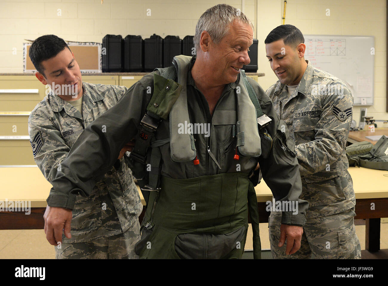 Air Force Tech. Sgt. Kyle P. Brier and Air Force Senior Airman Matthew ...