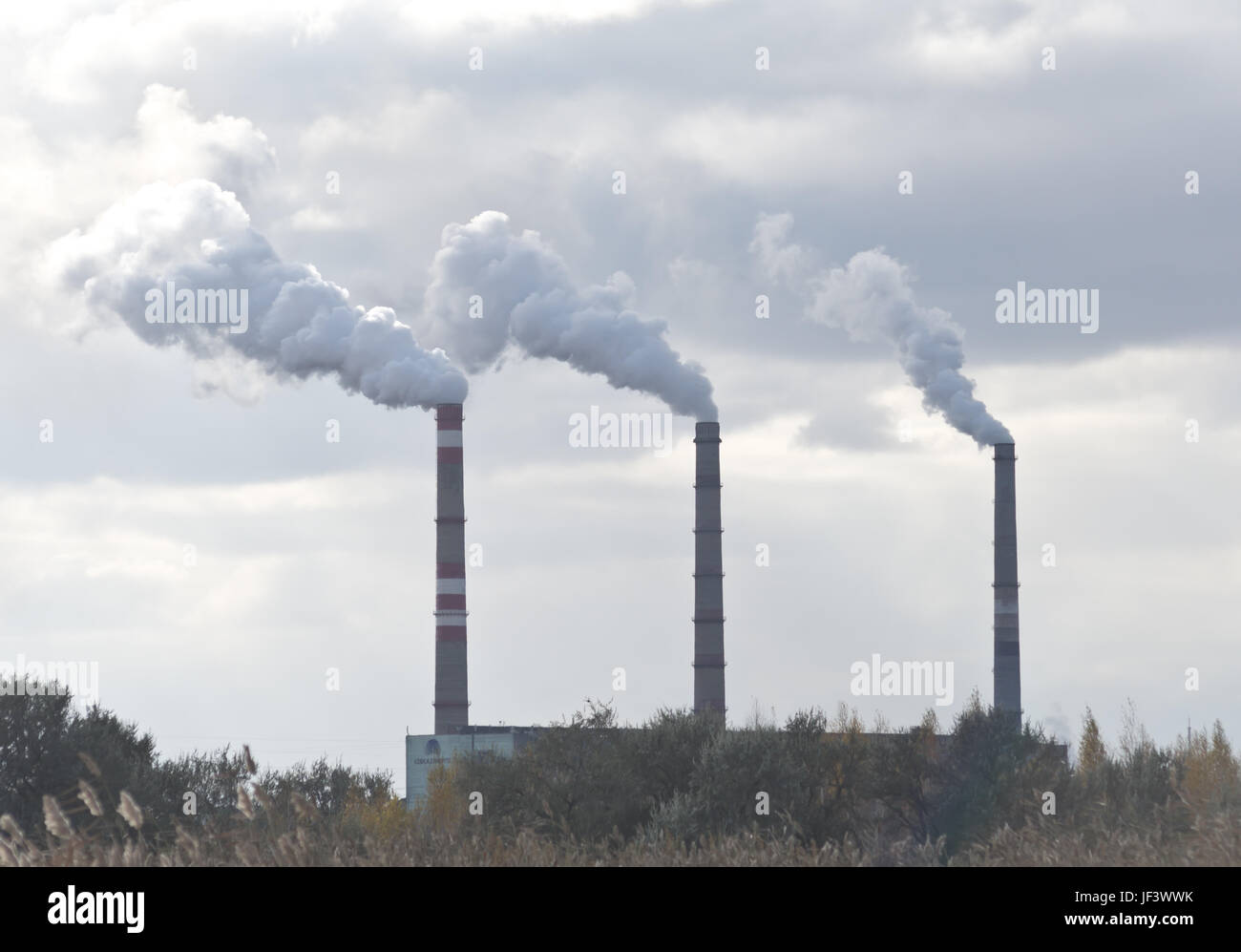 Smog chimney hi-res stock photography and images - Alamy