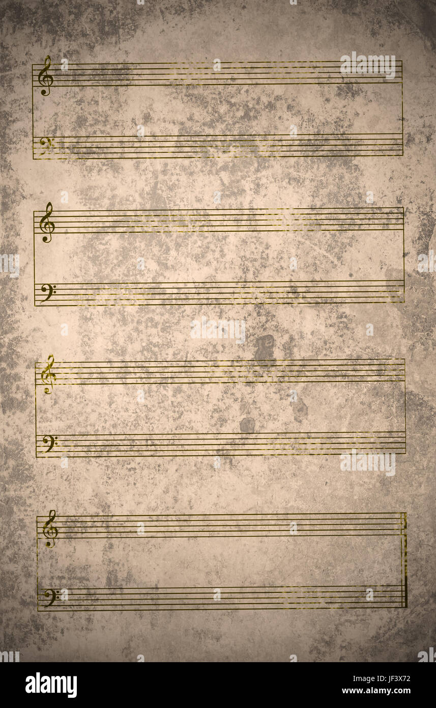 Vintage sheet of music hi-res stock photography and images - Alamy