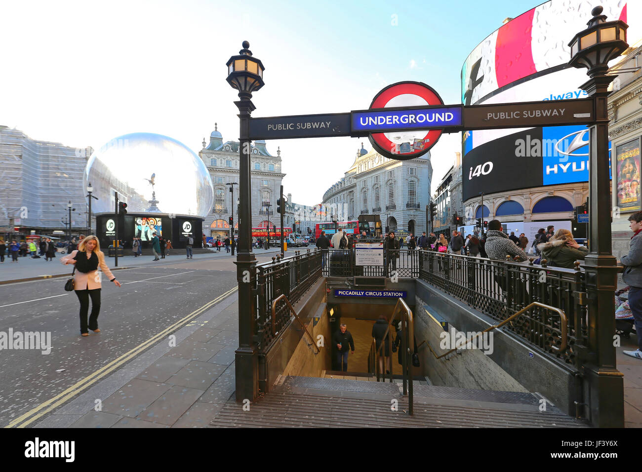 Piccadilly station entrance hi-res stock photography and images - Alamy