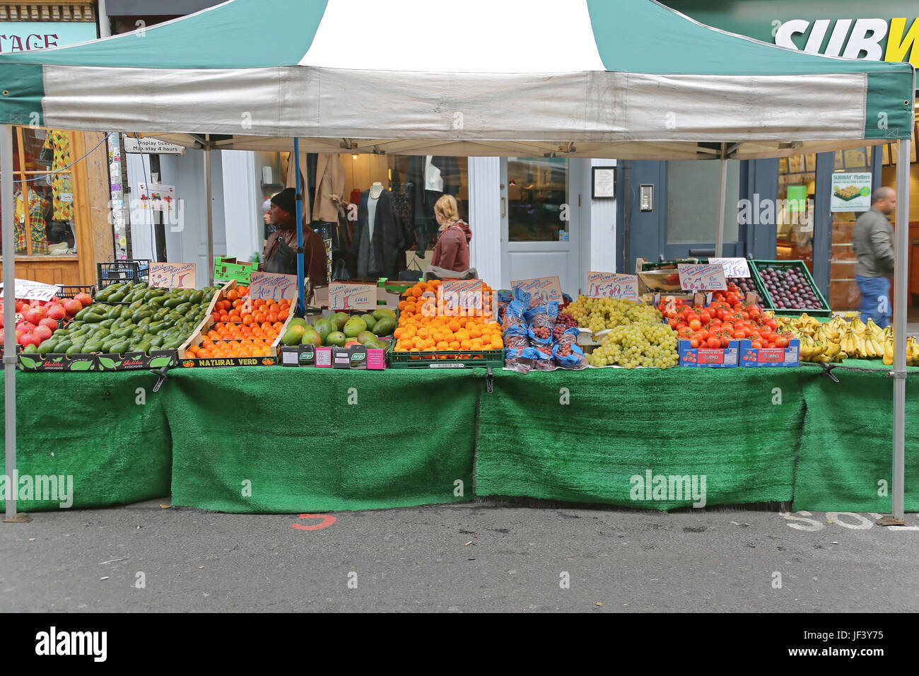 Canopy market street food hi-res stock photography and images - Alamy
