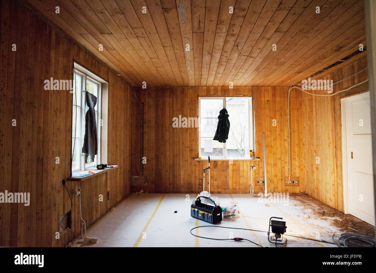 House being building Stock Photo - Alamy