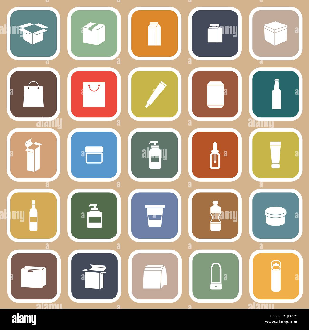 Cube containers Stock Vector Images - Alamy