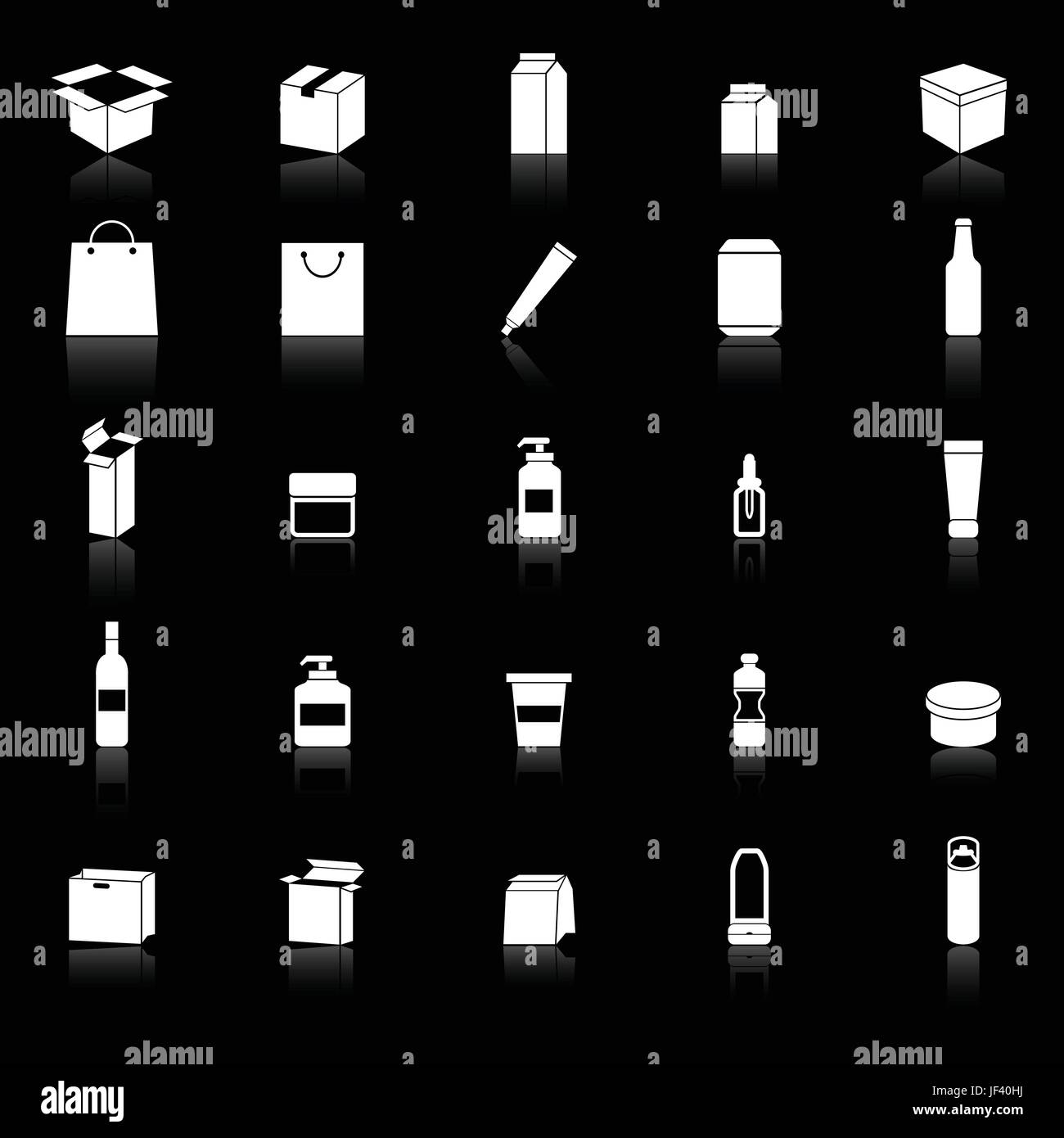 Cube containers Stock Vector Images - Alamy