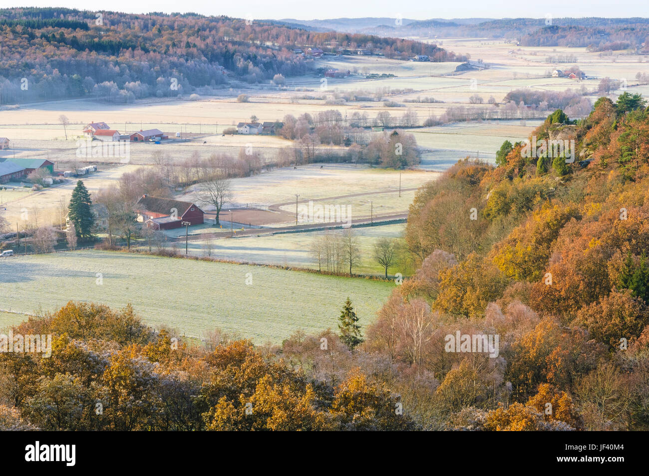 View of rural landscape Stock Photo - Alamy